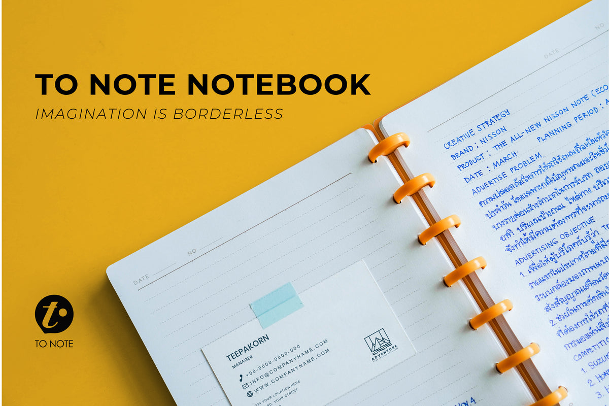 TO NOTE สมุดโน้ตฉีกได้ แถมเก็บเข้าที่ก็ได้ เหมาะกับทุกไลฟ์สไตล์ – Folio ...