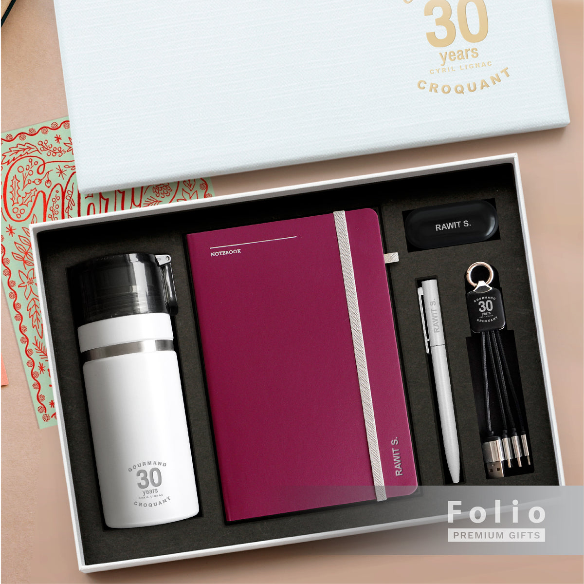 PREMIUM NOTEBOOK AND TUMBLER SET – Folio Brand